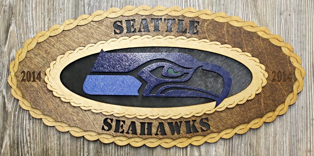Seattle Seahawks Wall Tribute - Etsy