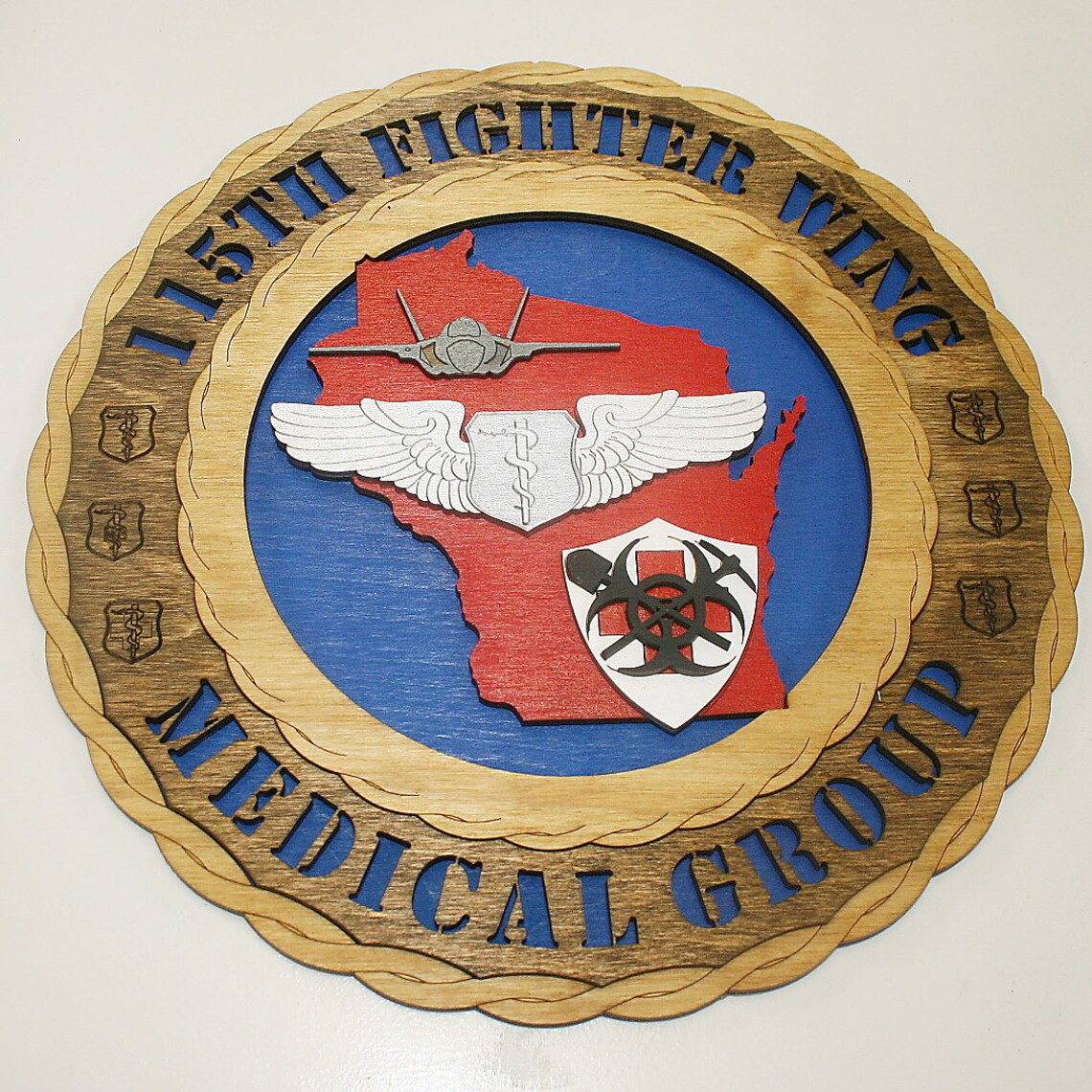 Air Force 115th Fighter Wing Wall Tribute - Etsy