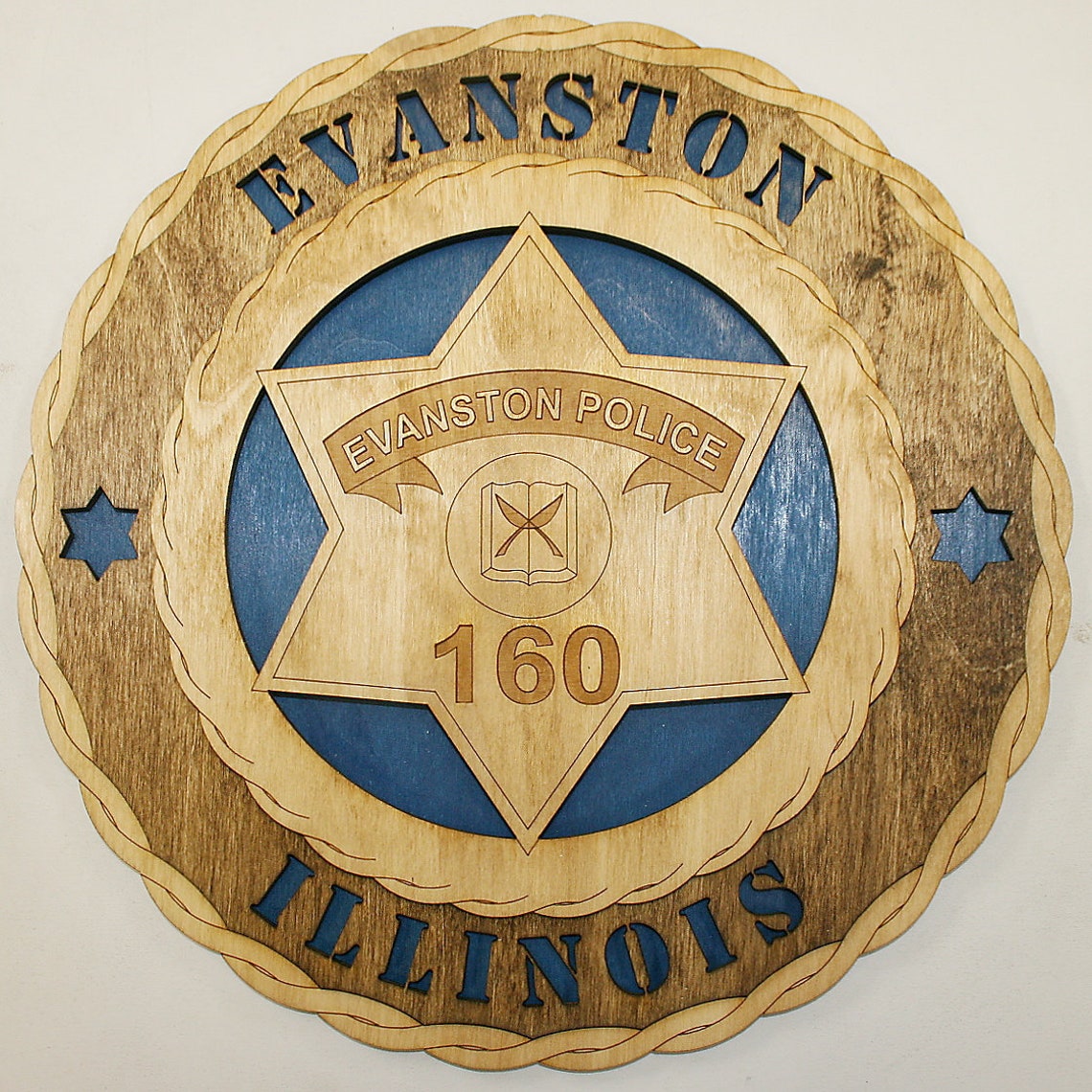 12 and 18 Evanston Illinois Police Wall Tribute | Etsy