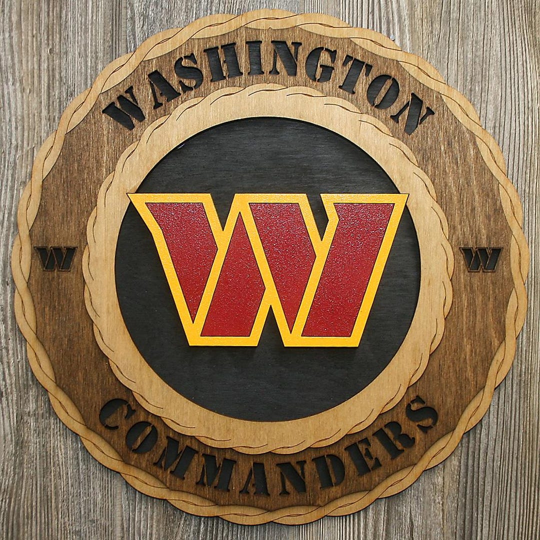Washington Commanders Wall Tribute - Etsy