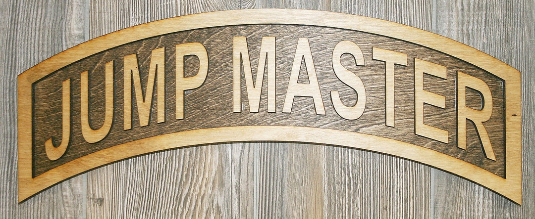 Large 18 Inch Jumpmaster Tab - Etsy