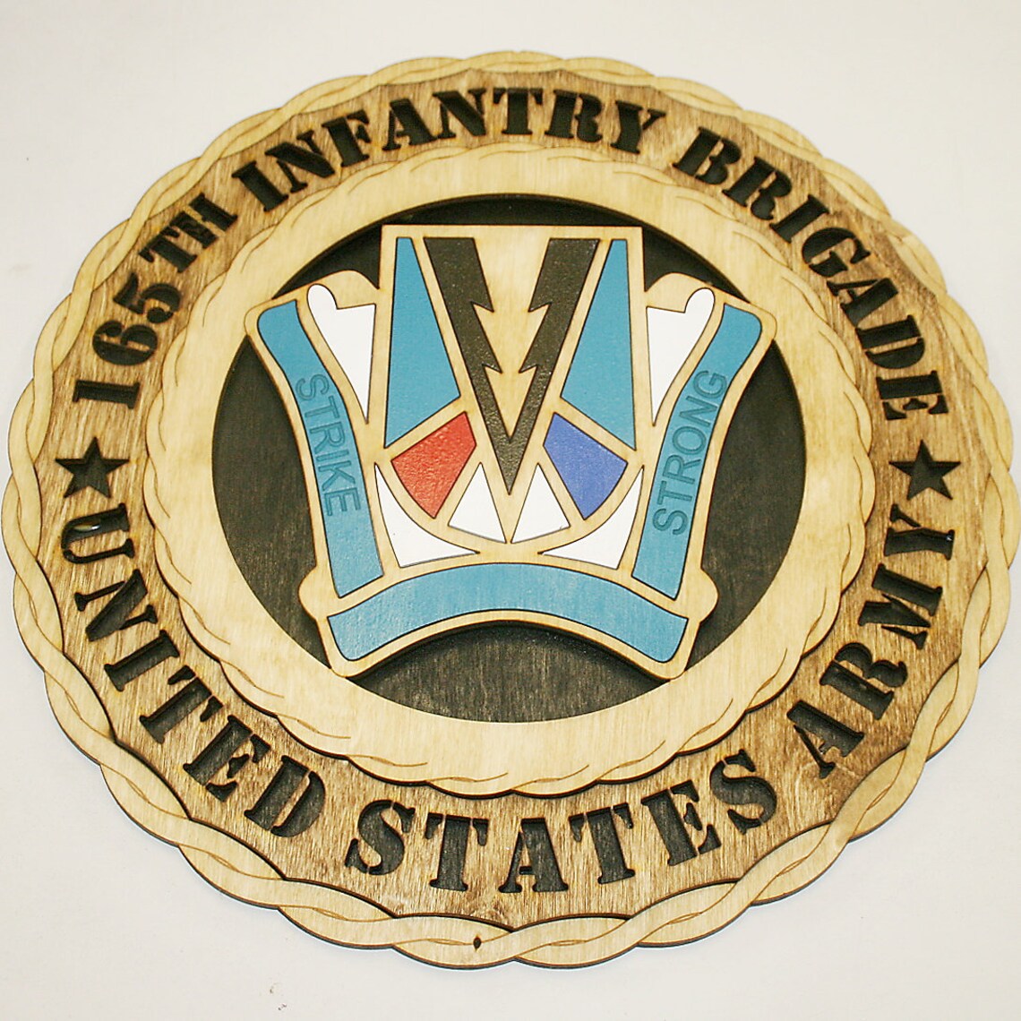 12" and 18" 165th Infantry Brigade Wall Tribute - Etsy