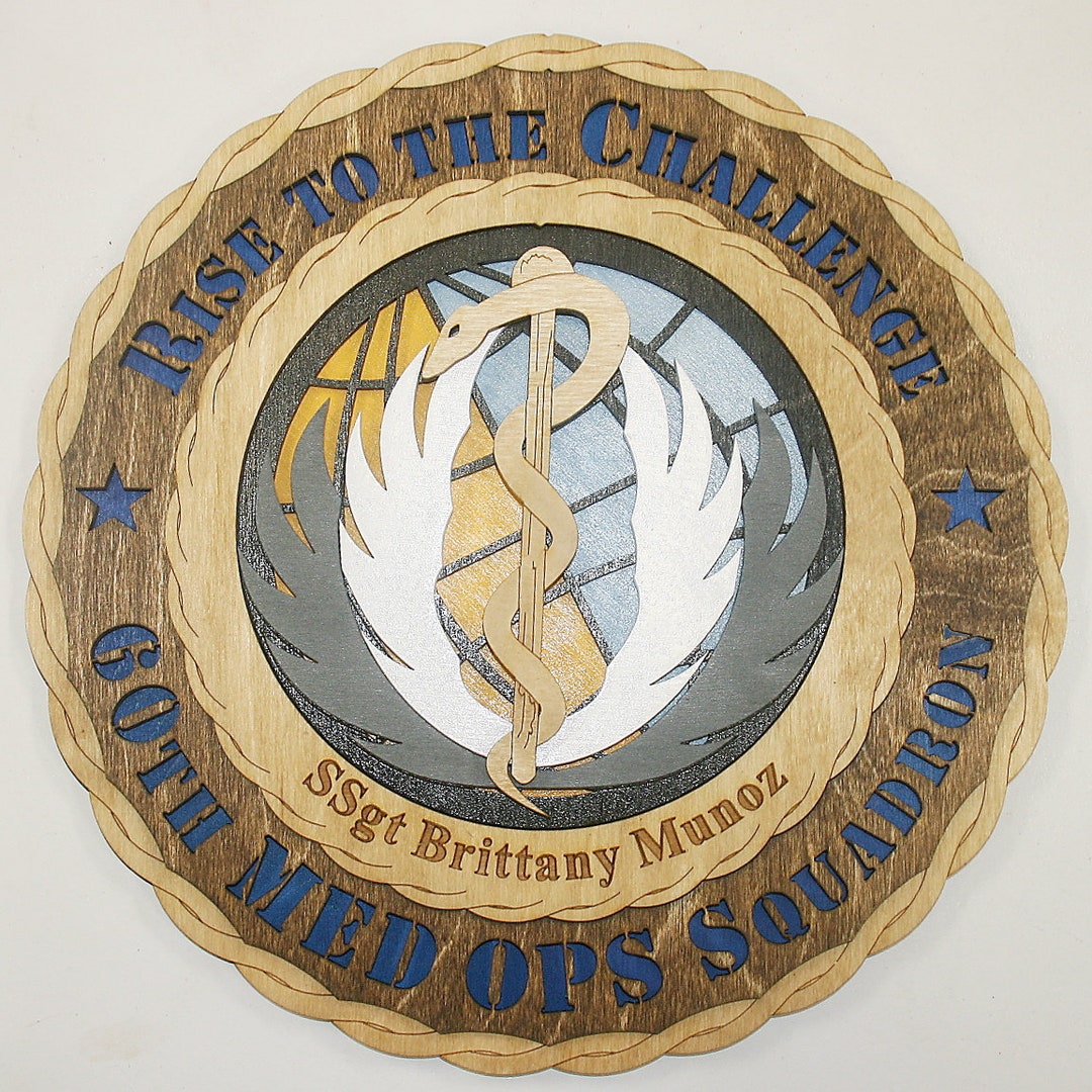 60th Med Ops Wall Tribute - Etsy