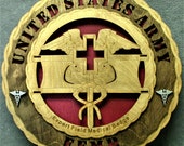 Custom 12 Wood Army Expert Field Medical Badge Wall - Etsy