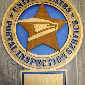 Postal Inspection Service Wall Tribute - Etsy