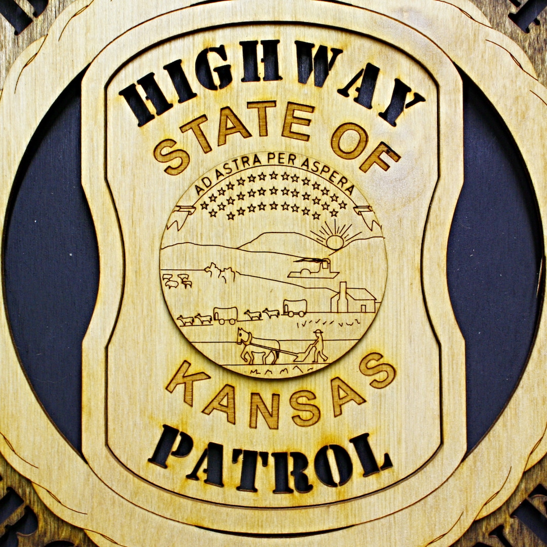 Kansas State Police Wall Tribute - Etsy