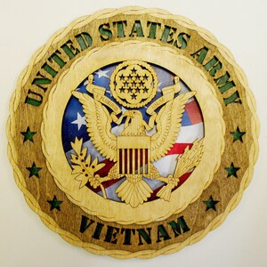 Army Traditional Wall Tribute - Etsy