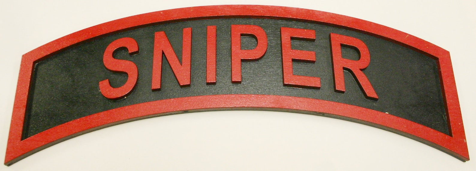Large 18 Inch Sniper Tab Red/black - Etsy