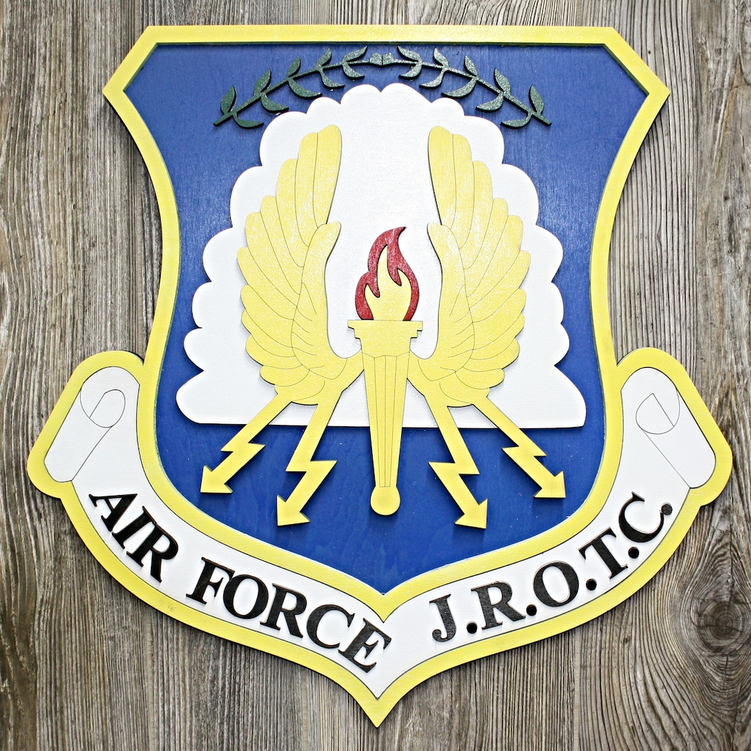 Air Force JROTC Insignia Wall Tribute - Etsy