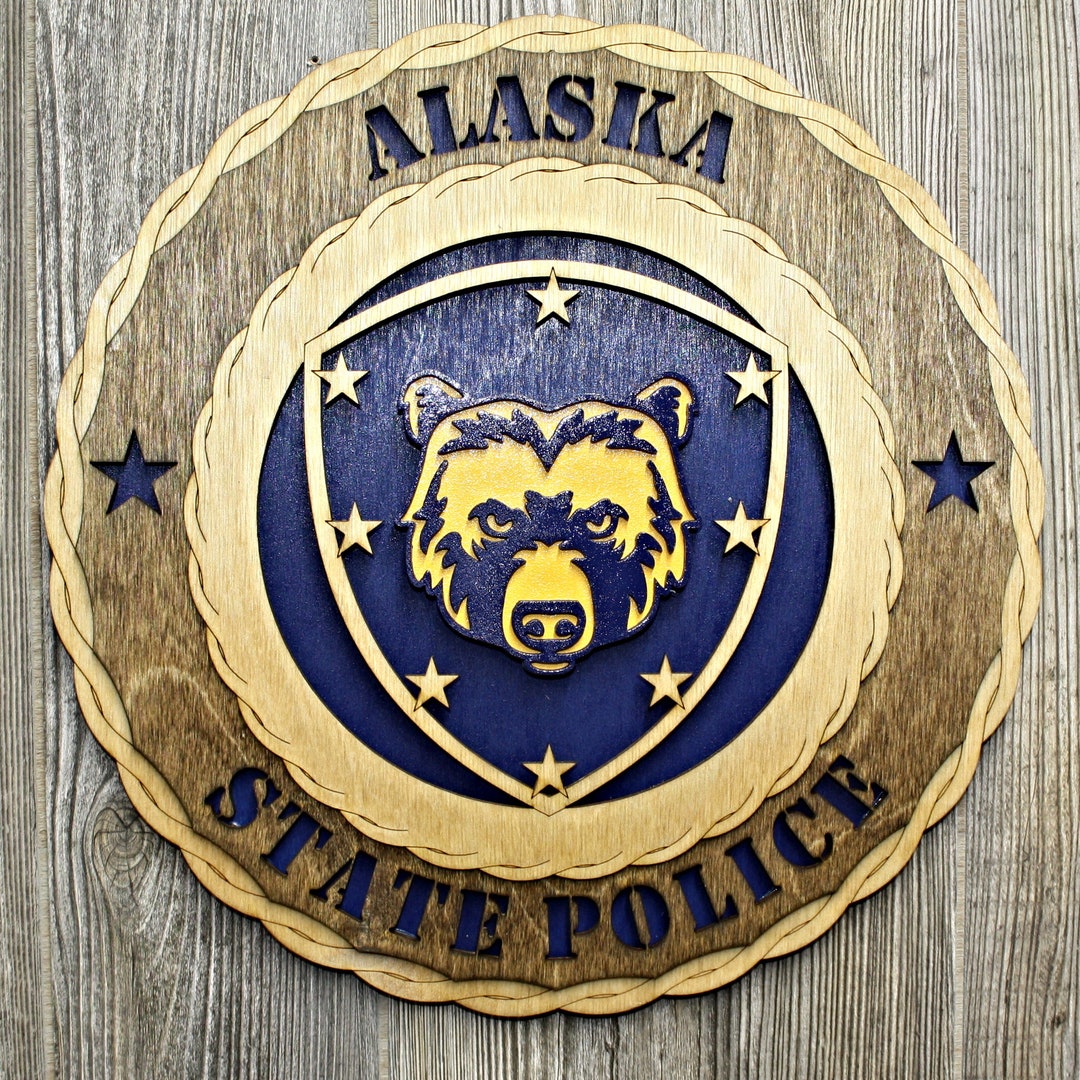 Alaska State Police Wall Tribute - Etsy