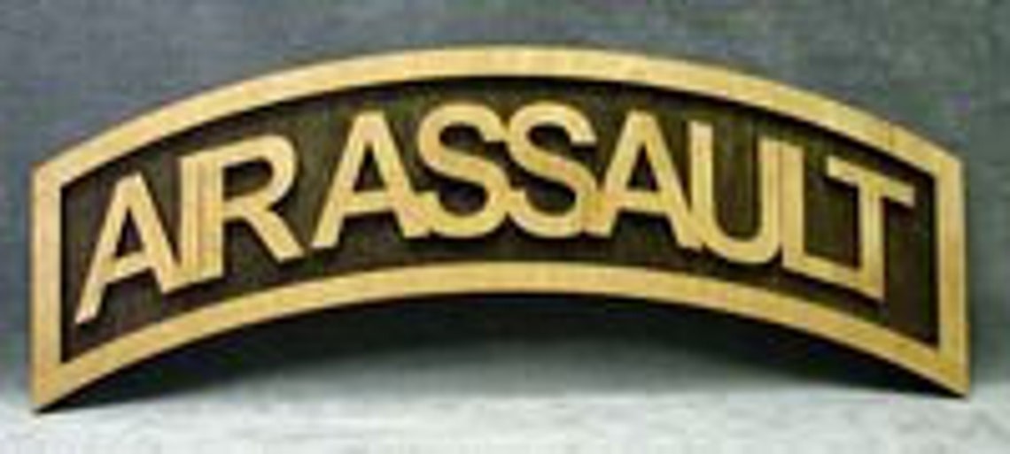 Large 18 Inch Air Assault Tab - Etsy