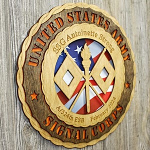 Signal Corps Wall Tribute - Etsy