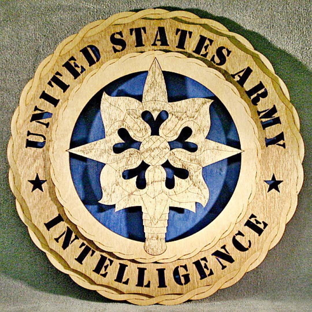 Army Intelligence Wall Tribute - Etsy