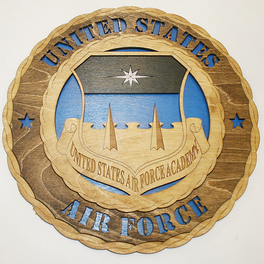 12" and 18" Air Force Academy Wall Tribute - Etsy