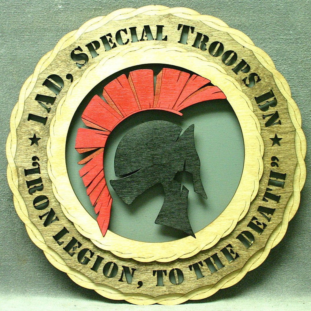 Custom 12" or 18" Army 1AD Special Troops BN Wall Tribute - Etsy