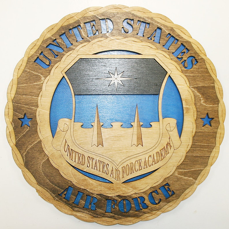 12" and 18" Air Force Academy Wall Tribute - Etsy