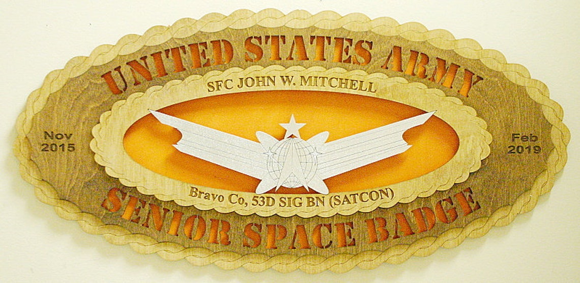 24 Inch Senior Space Badge - Etsy