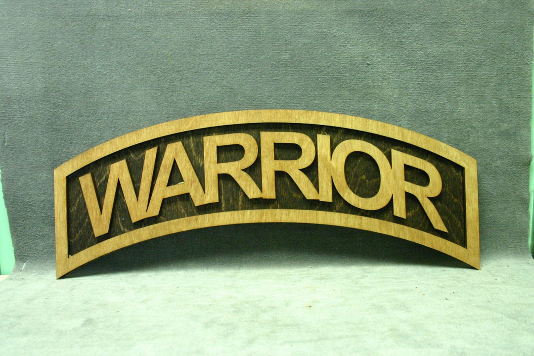 Large 18 Inch Warrior Tab - Etsy