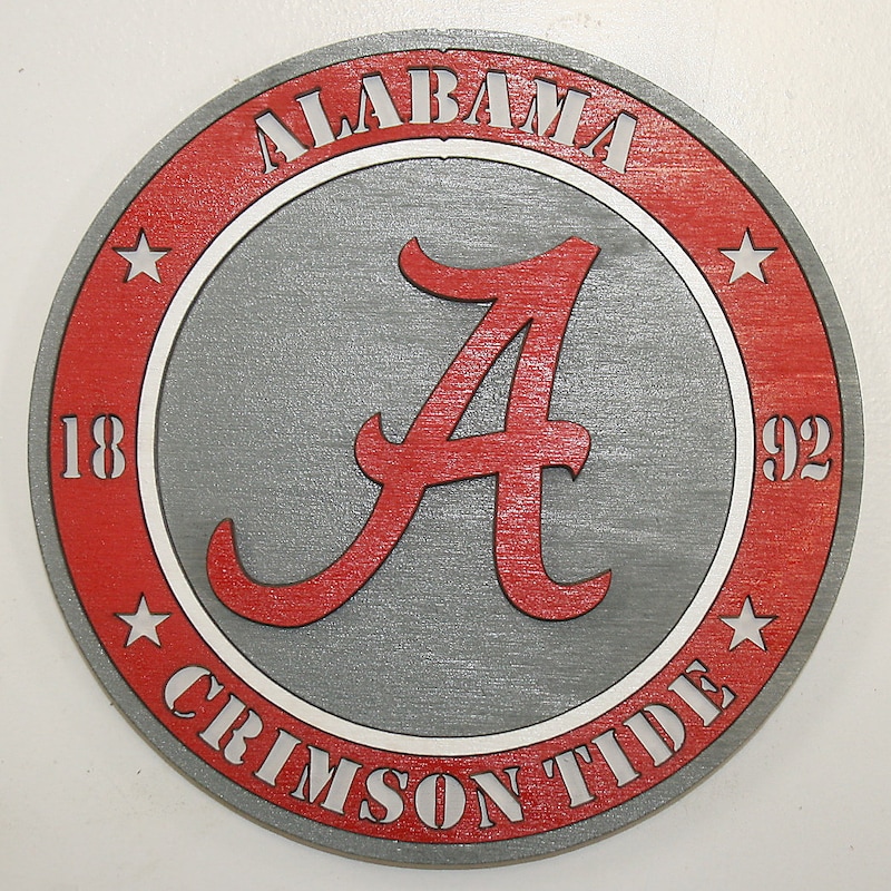 Alabama Crimson Tide Svg - Etsy