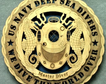 Navy Master Diver - Etsy