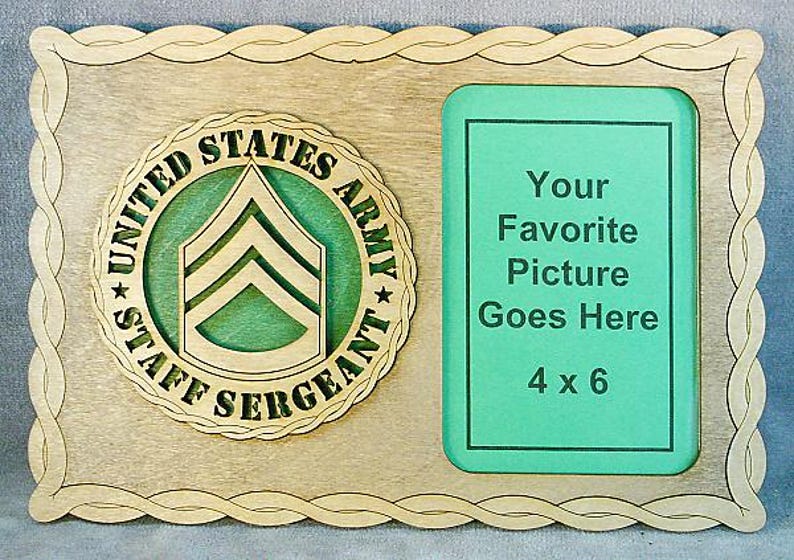 Army Staff Sergeant Rank - Etsy
