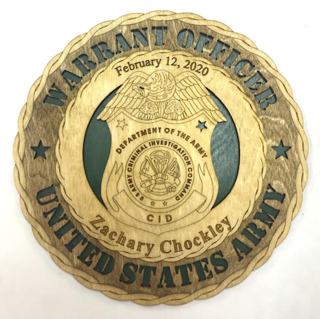 Army Counterintelligence Wall Tribute - Etsy