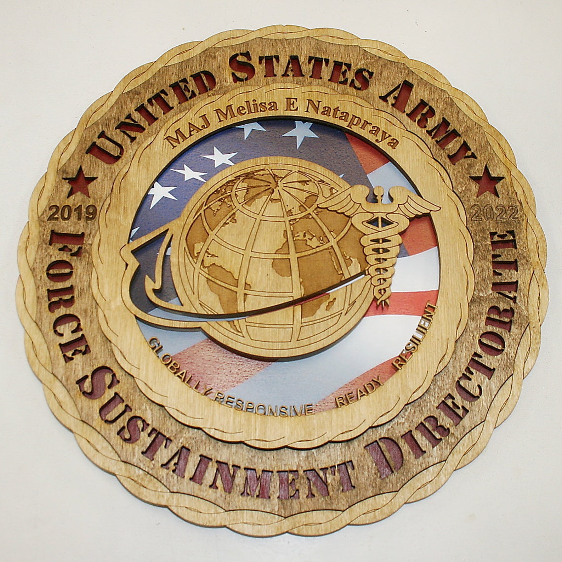 12 and 18 USAMMDA Wall Tribute - Etsy