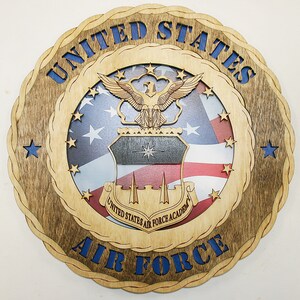 12" and 18" Air Force Academy Wall Tribute - Etsy