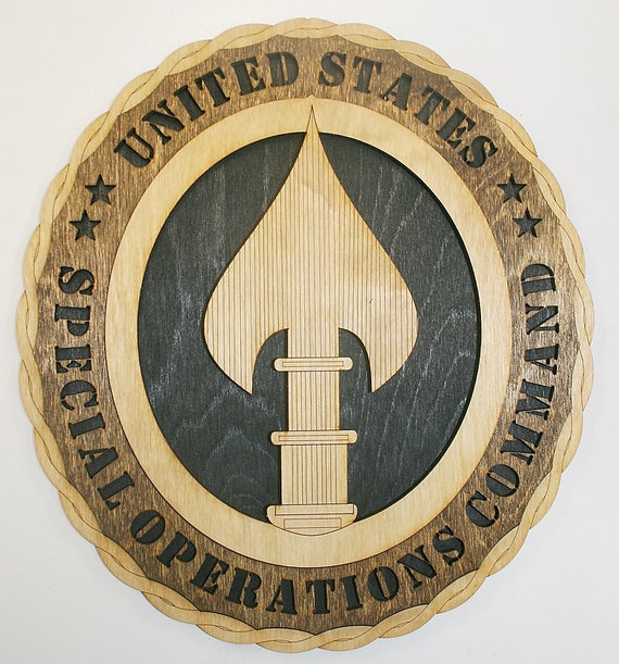 Army SOCOM Wall Tribute - Etsy