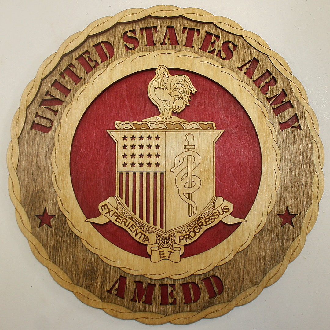 Army AMEDD Wall Tribute - Etsy