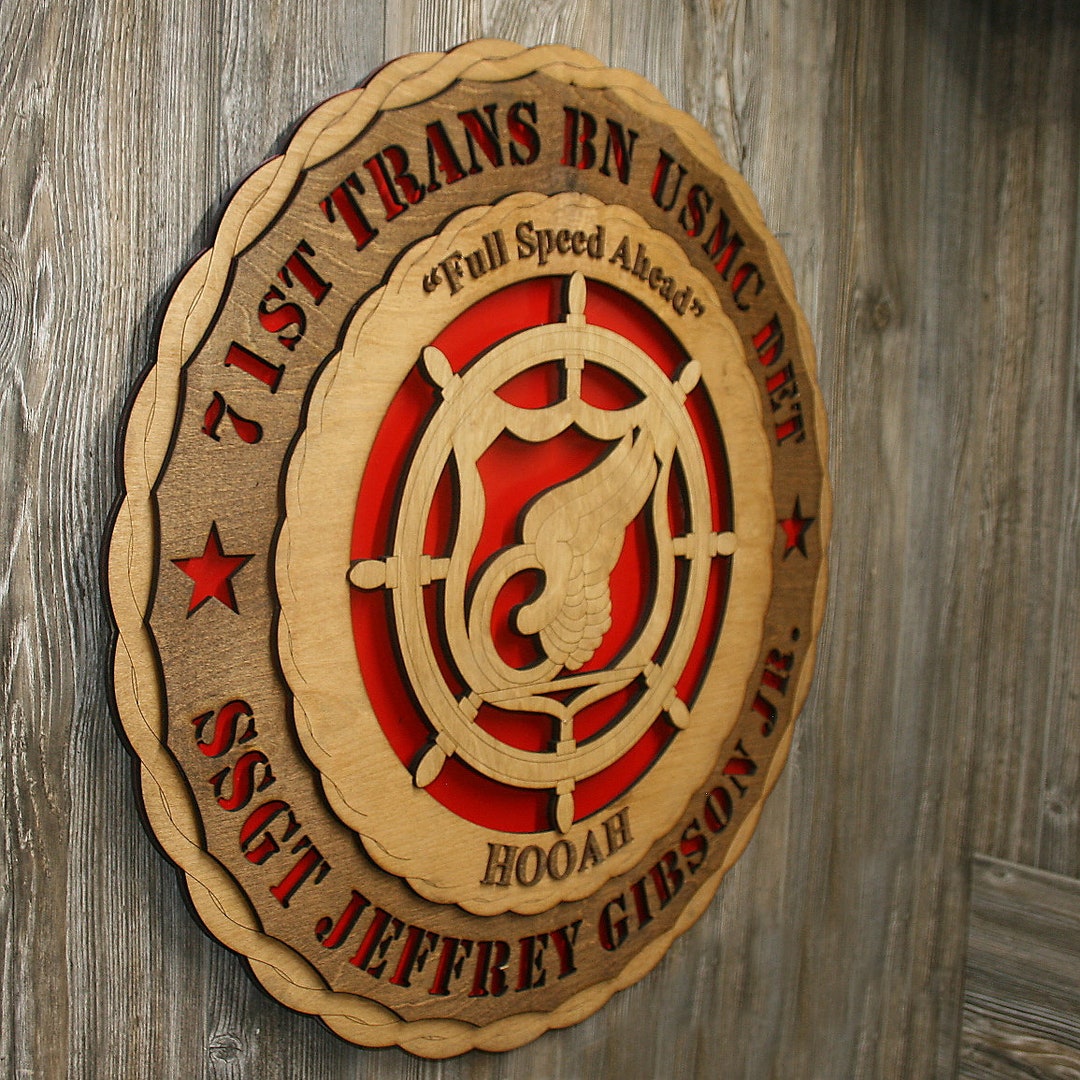 12" and 18" Marine Corps EGA Wall Tribute - Etsy