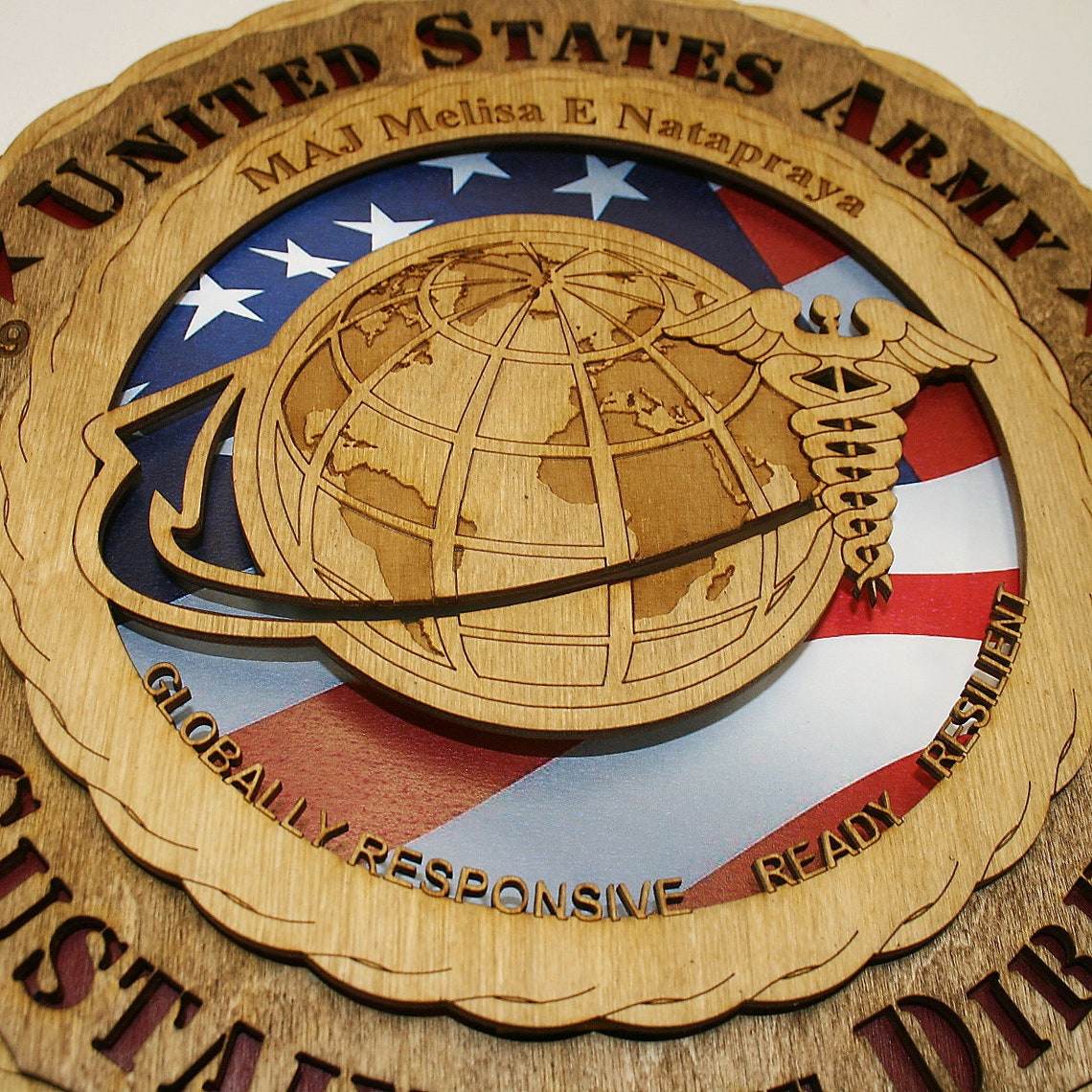 12 and 18 USAMMDA Wall Tribute - Etsy