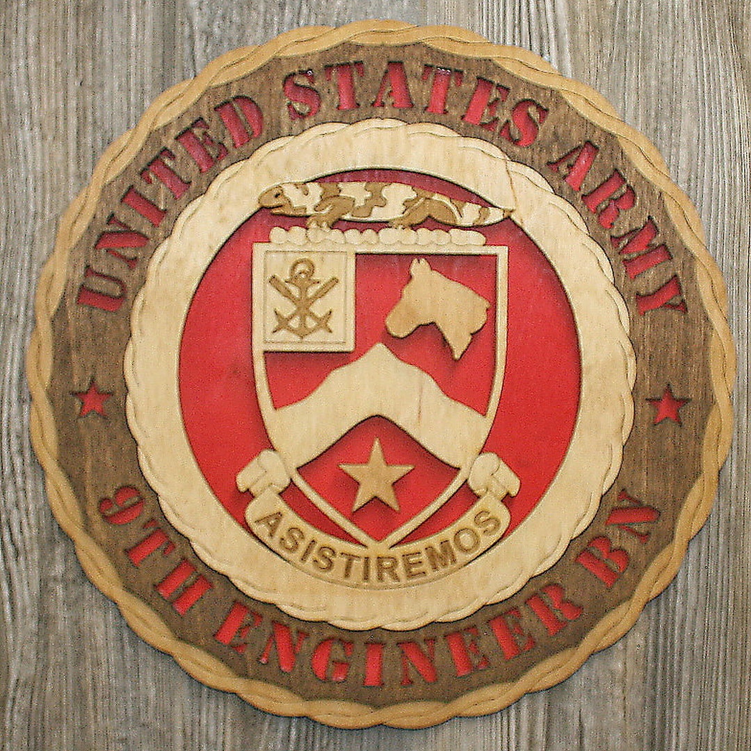 Army 9th Engineer BN Wall Tribute - Etsy