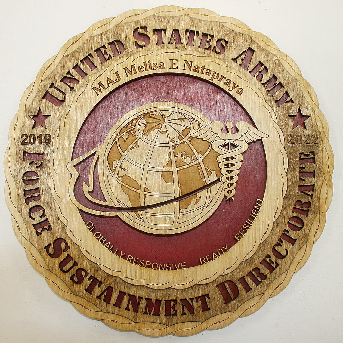 12 and 18 USAMMDA Wall Tribute - Etsy