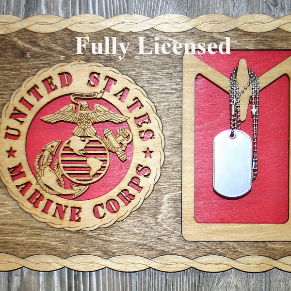 Marine Corps Dog Tags - Etsy