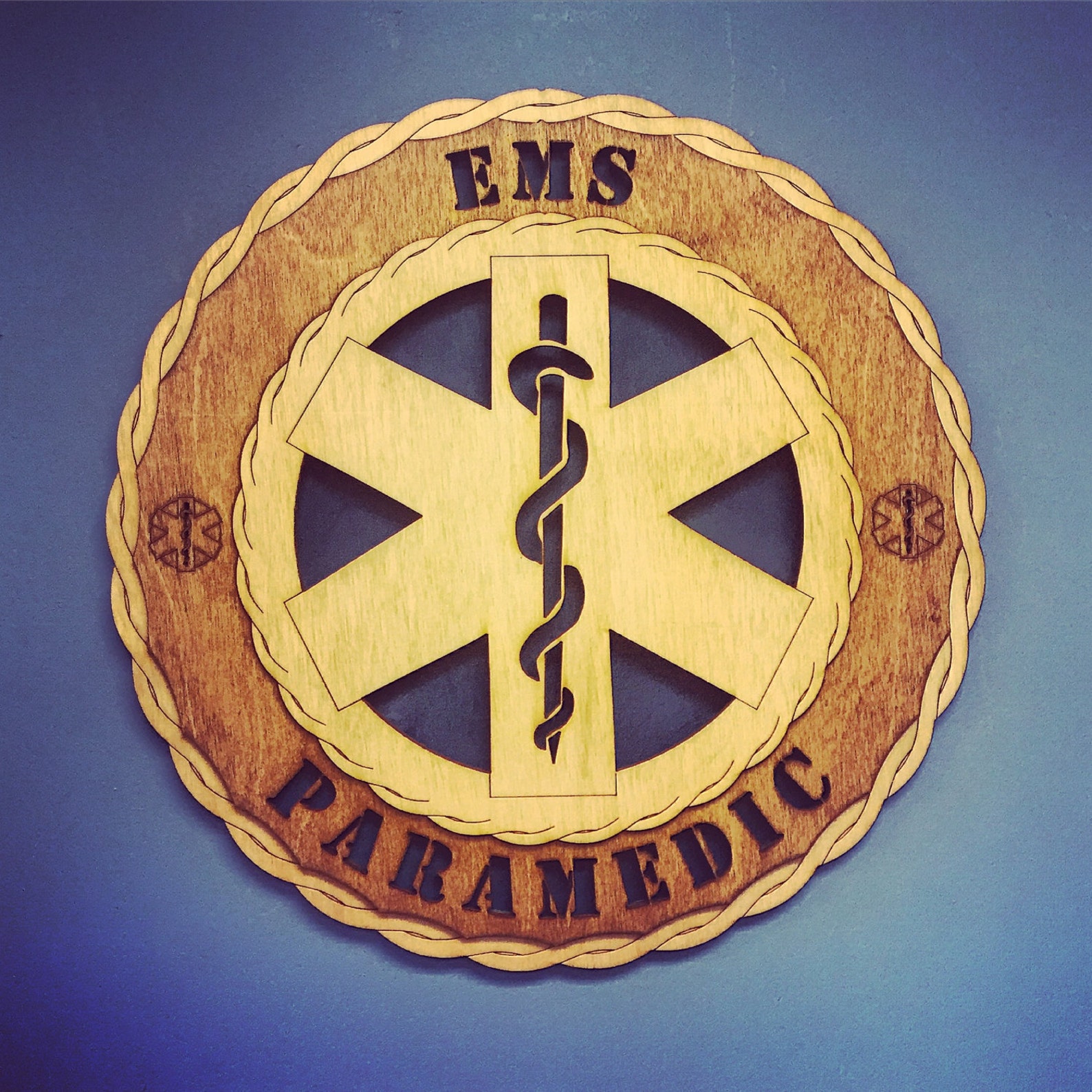 Custom 12 Wood EMS Paramedic Wall Tribute FREE - Etsy