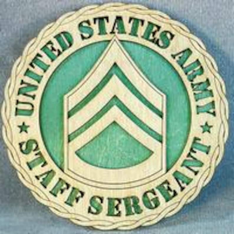 Army Staff Sergeant Rank - Etsy