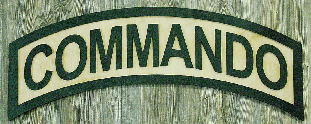 36 Inch Commando Tab - Etsy