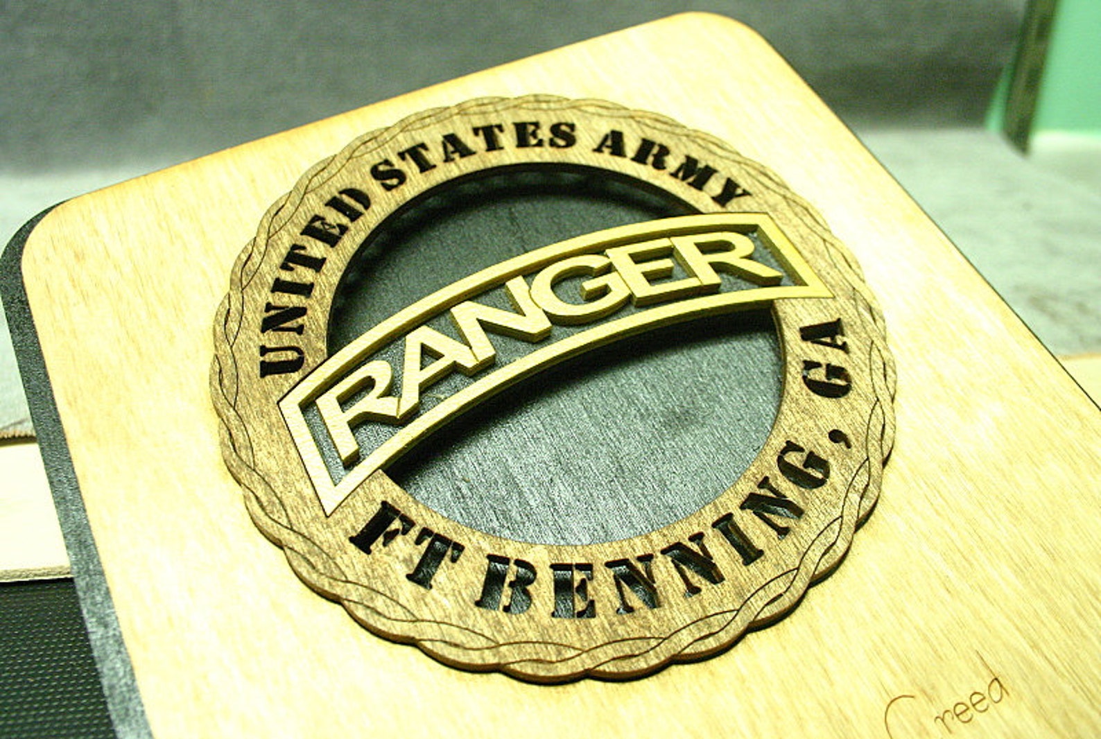 Custom Ranger Creed Plaque - Etsy