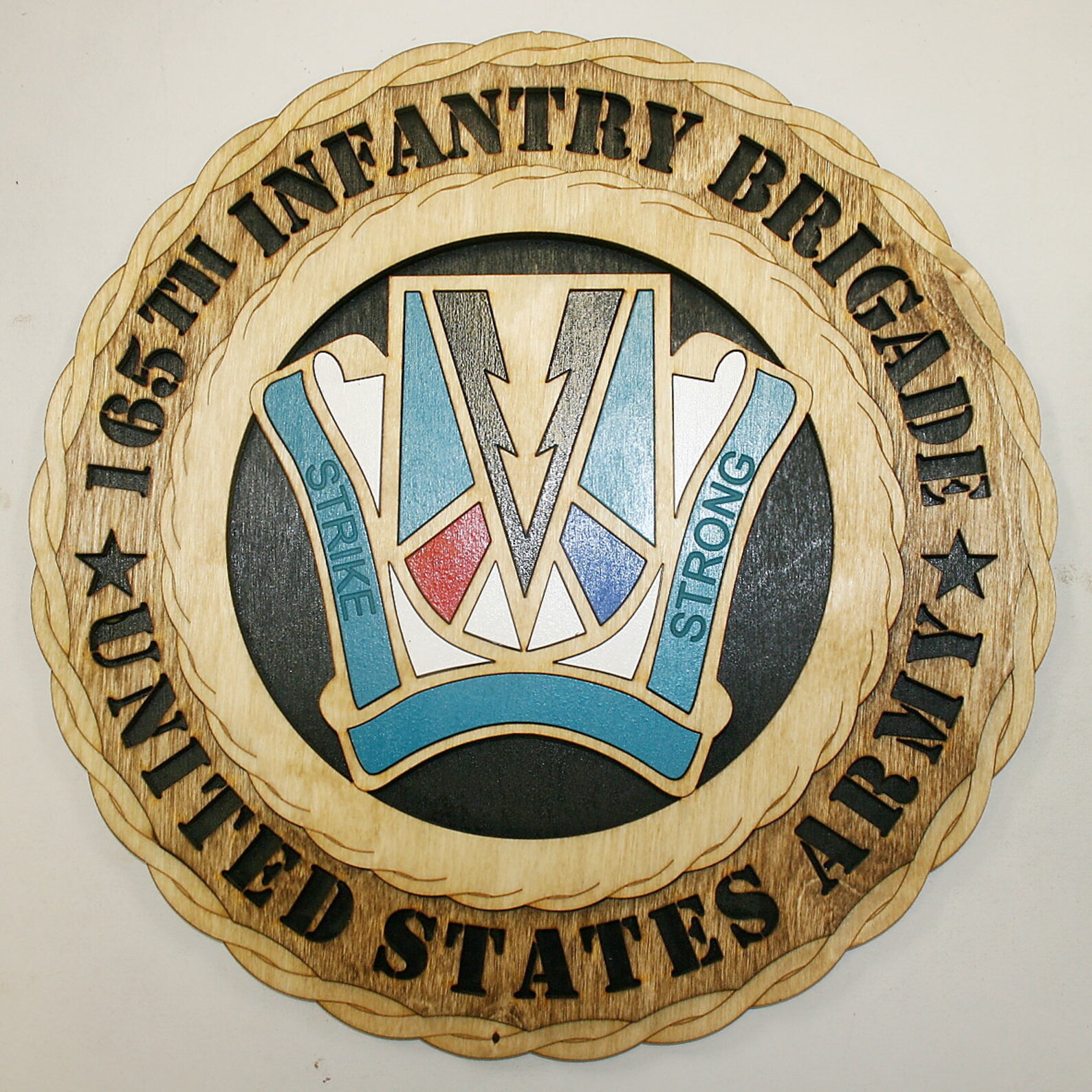 12 and 18 165th Infantry Brigade Wall Tribute - Etsy