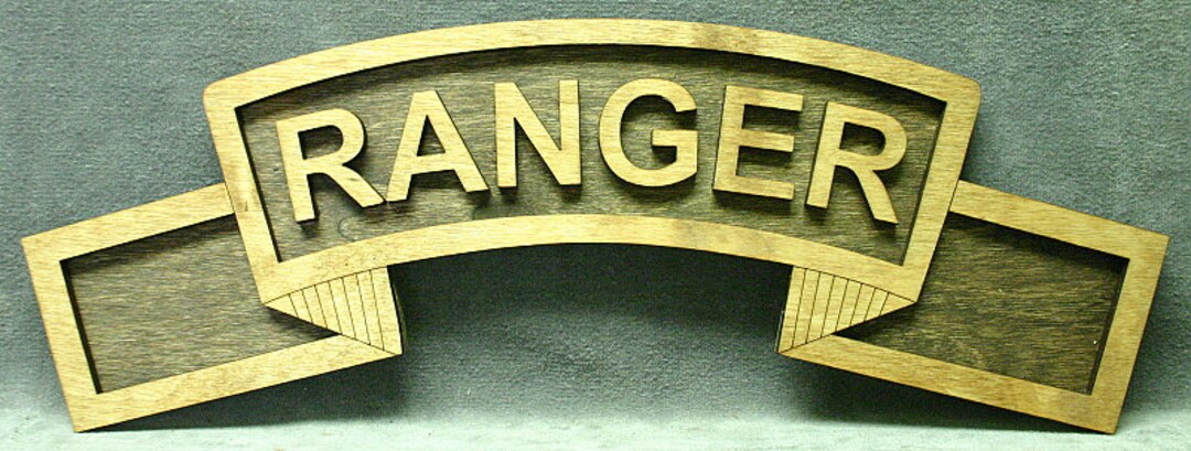 Large 18 Inch Ranger Scroll - Etsy