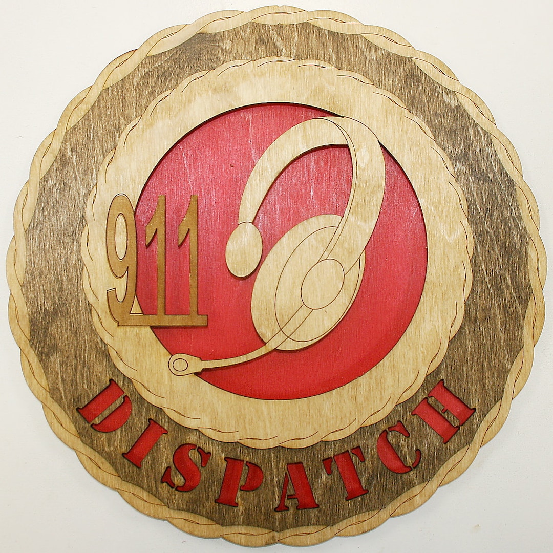 12" and 18" 911 Dispatch Wall Tribute - Etsy