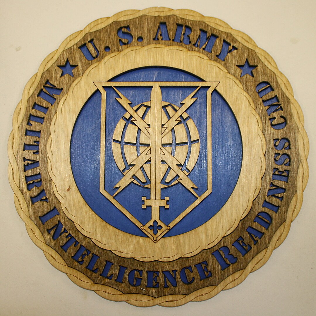 Custom 12" or 18" Army Military Intelligence Readiness Command Tribute ...