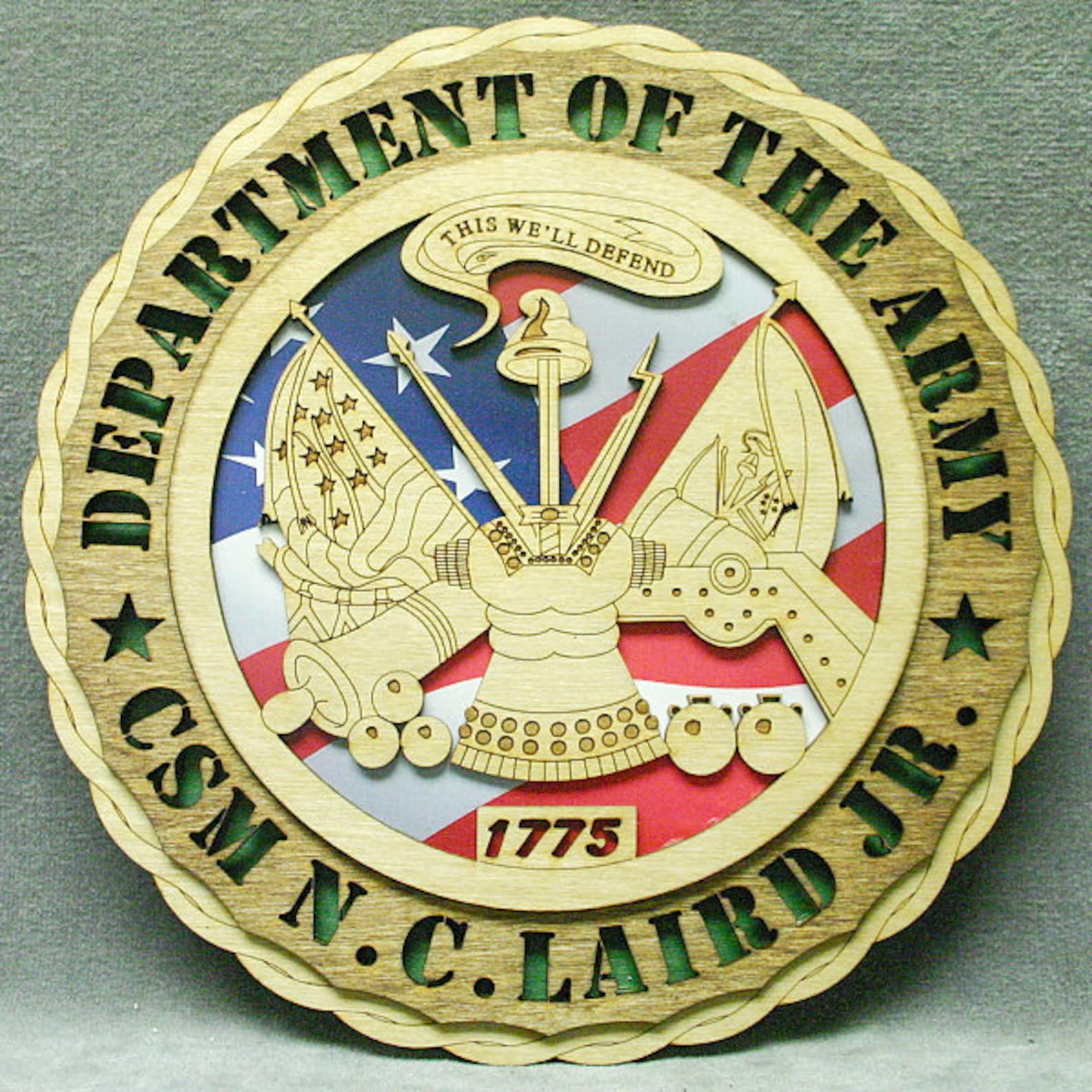 Army Infantry Follow Me Patch Wall Tribute FREE SHIPPING - Etsy