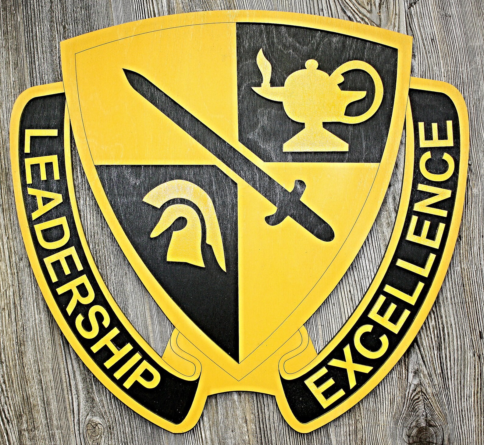 Custom Large ROTC Crest - Etsy