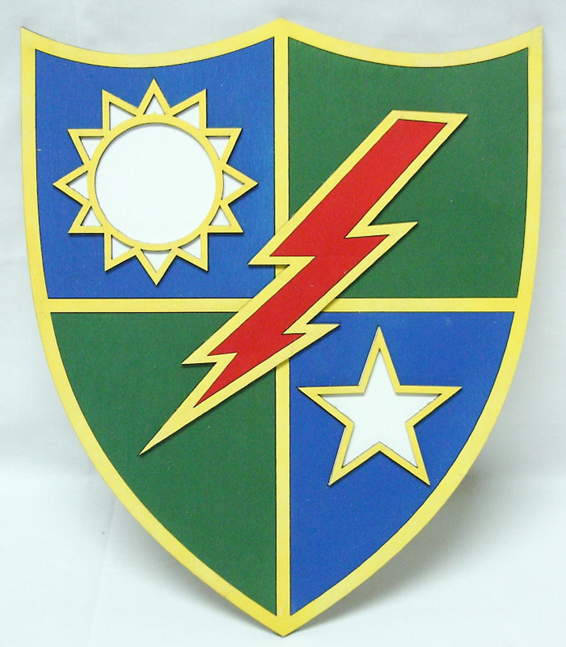 Large 18 Inch 75th Ranger Crest Wall Insignia - Etsy