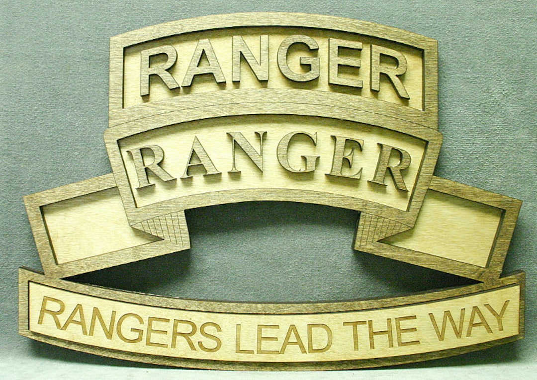 Custom 18 Ranger Scroll Tab Rocker Etsy