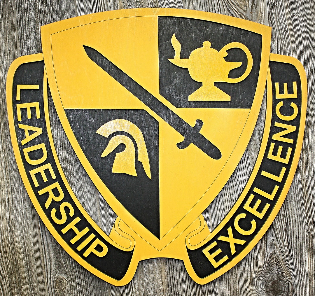 Custom Large ROTC Crest - Etsy