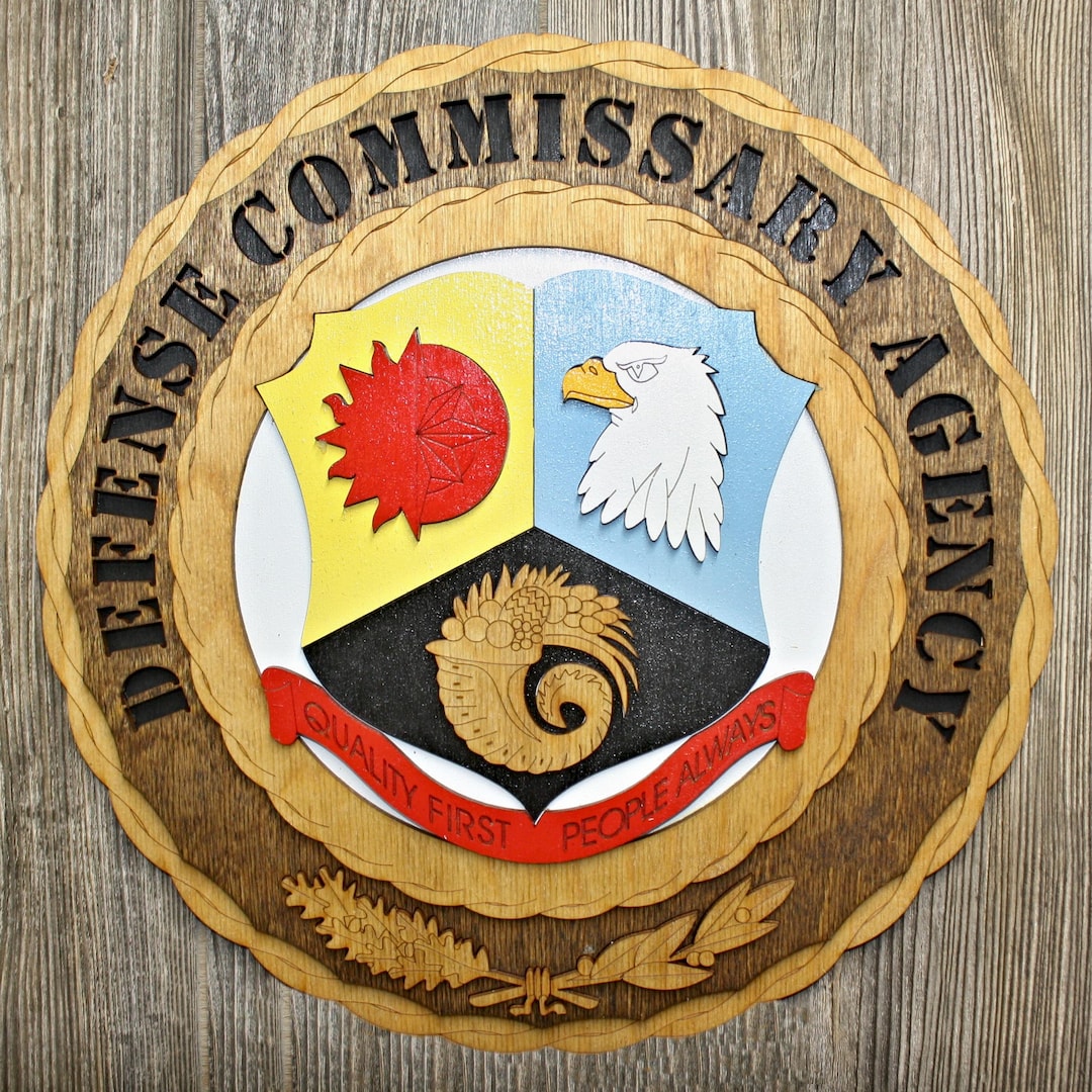 Defense Commissary Agency Wall Tribute - Etsy