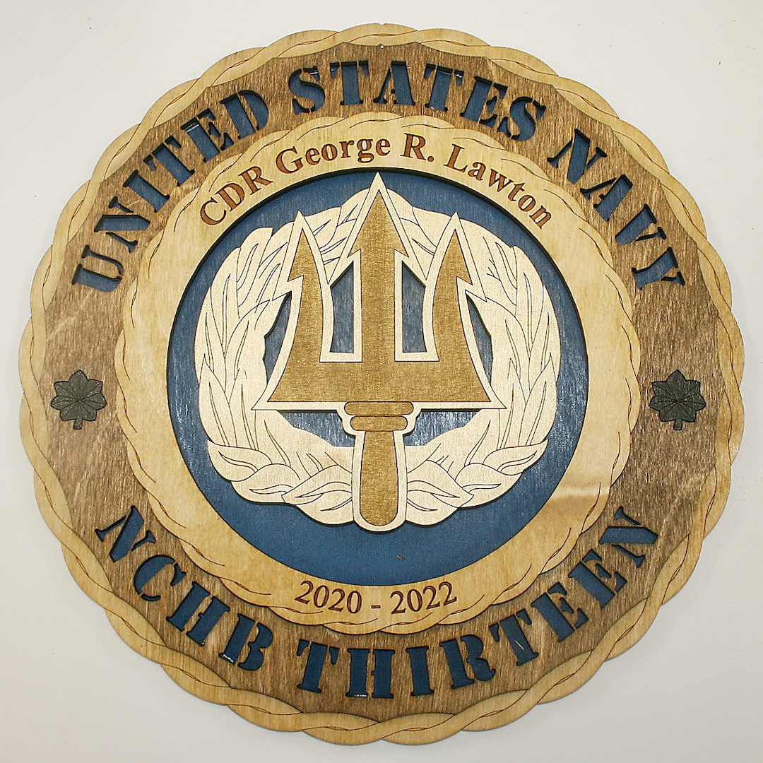 Navy Command Ashore Insignia Wall Tribute - Etsy